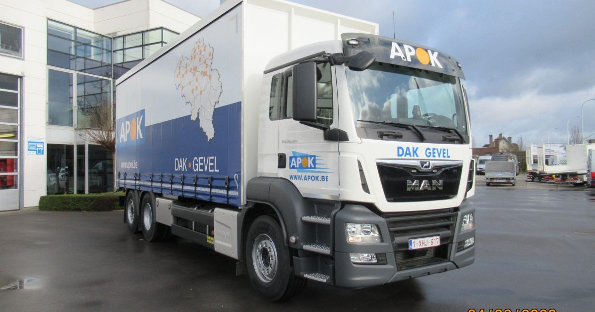Lockefeer: MAN Trucks & Vans Sint-Niklaas › TGS 26.360 6X2-4 BL voor Apok NV in Sint-Niklaas