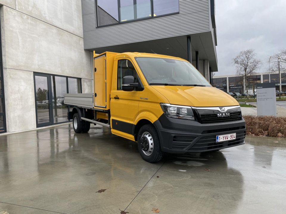 Lockefeer: MAN Trucks & Vans Sint-Niklaas › MAN TGE TGE 5.180 4X2 SB ...